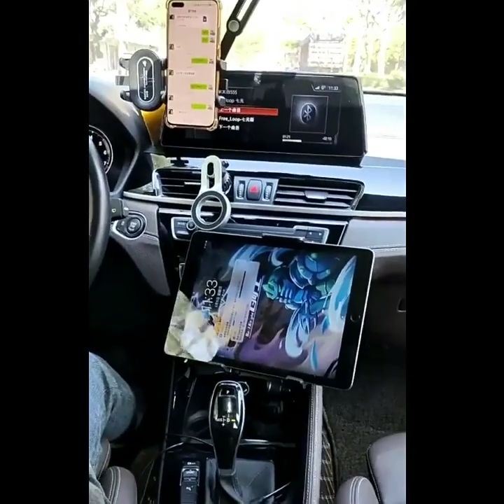 Tablet Cup Holder Mount 360 Adjustable Smartphone Holder Car 270 Tilt ...