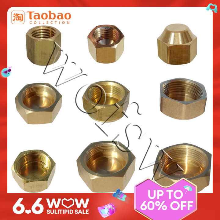 Air Conditioner Outdoor Condenser Copper Sealing Cap Stop Valve Nut ...