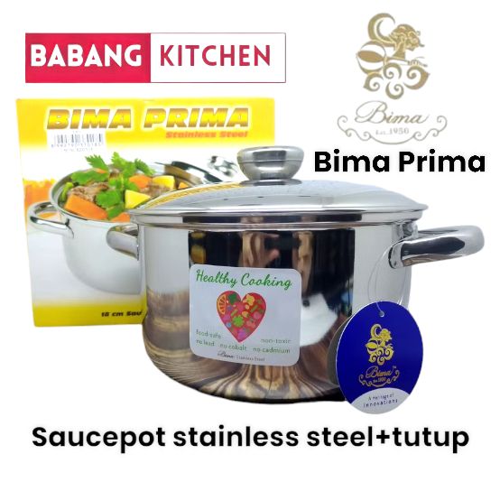 BIMA PRIMA panci saucepot sup bisa di kompor induksi tersedia ukuran20 ...