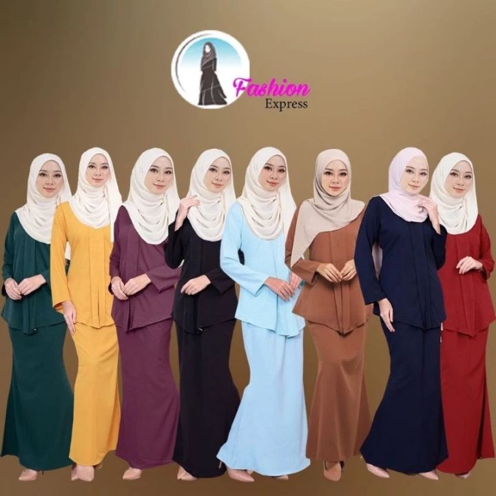 Kebaya BASIC dewasa Ready stock klang | Lazada