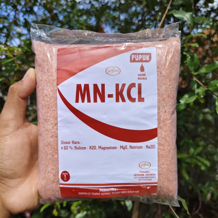 PUPUK MN-KCL 1 KG/ 60% KALIUM K20 - MAGNESIUM Mg0 - NATRIUM - NA20 ...