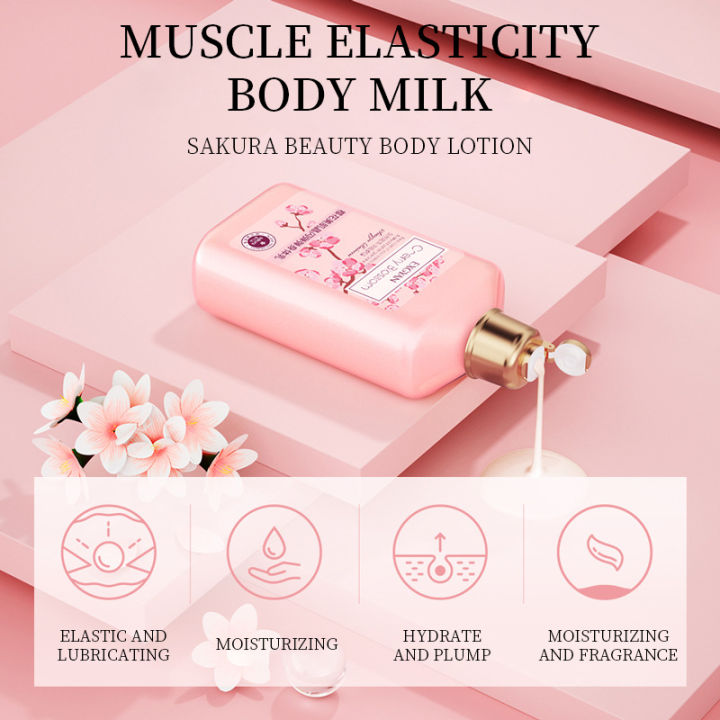 EXGYAN Whitening Lotion With Sakura Body Lotion Healthy Glow Dewy ...
