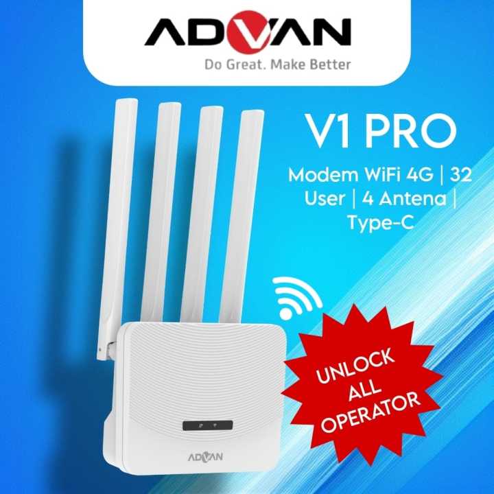 Advan CPE V1 Pro Upgrade MODEM ADVAN WIFI 4G CPE ROUTER START ADVAN ...