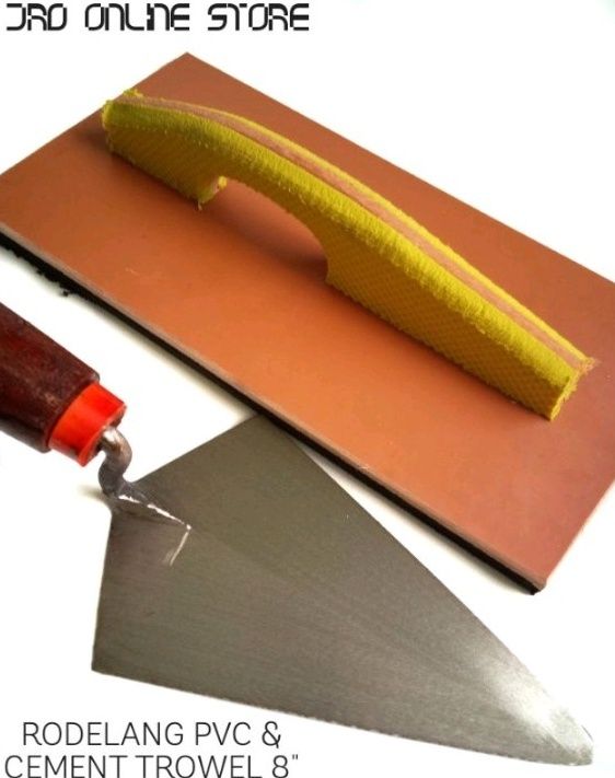 RODELANG PVC & CEMENT TROWEL ACERADO HEAVY DUTY SET. | Lazada PH