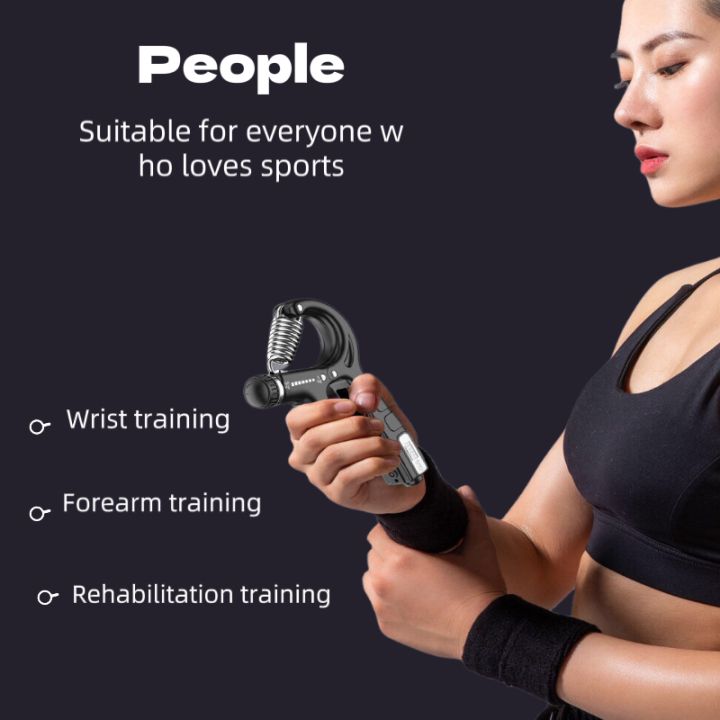 New Style Adjustable Counting Grip Strength Device Professional Arm ...