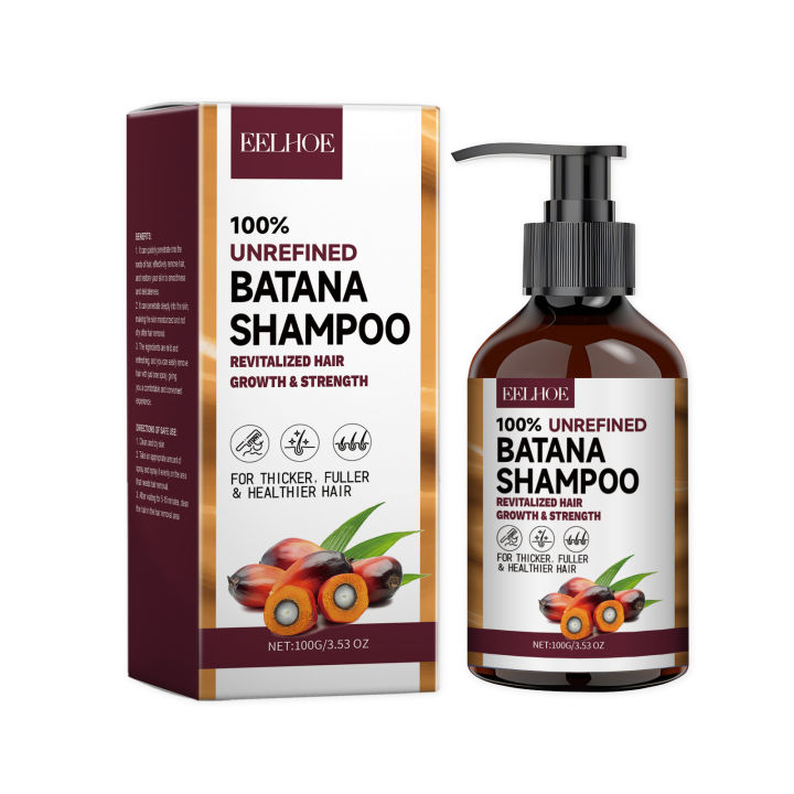 EELHOE Batana Shampoo Deeply Nourishes Hair Batana Oil Shampoo ...