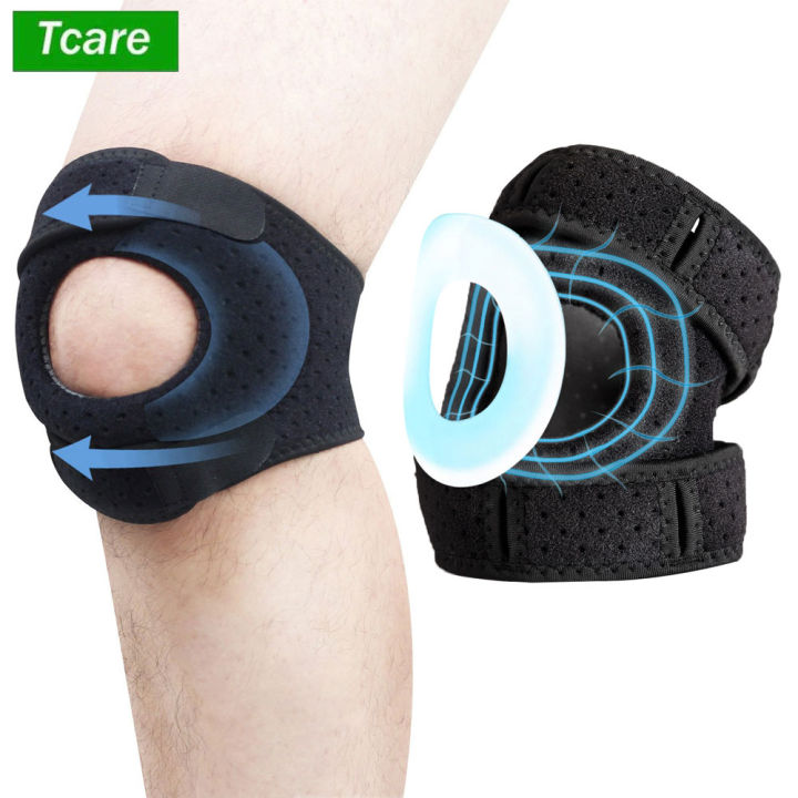 1 PCS Patella Knee Braces for Knee Pain, Tendon Support Straps with Gel ...