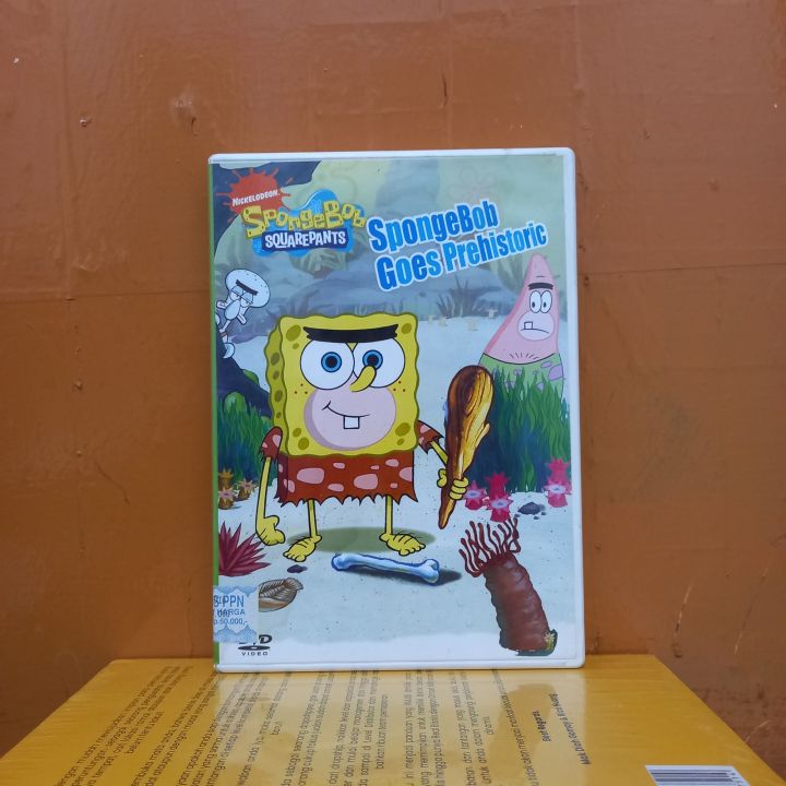 DVD ORIGINAL SPONGEBOB SQUAREPANTS - SPONGEBOB GOES PREHISTORIC ...
