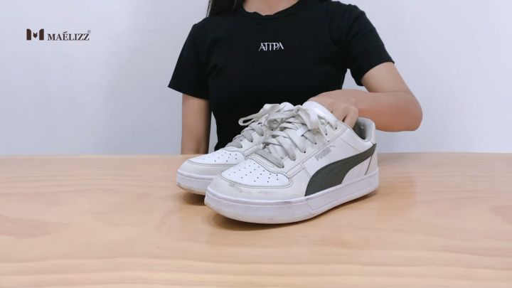 ค่าส่งถูก ค่าส่งด่วน Maelizz dry cleaner ชุดน้ำยาซักรองเท้า ฟรี แปรงขนนิ่ม+ผ้า+แคปซูลระงับกลิ่น ...