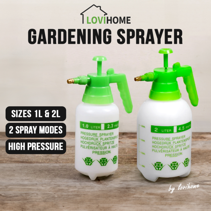 Multi-Purpose Gardener Sprayer High Pressure Gardening Spray PE Bottle ...