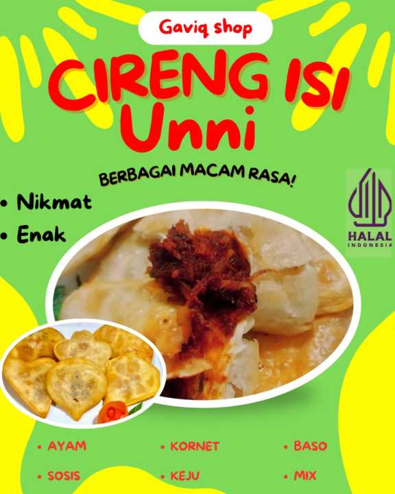 Cireng isi Unni rasa sosis isi 10 pc | Lazada Indonesia