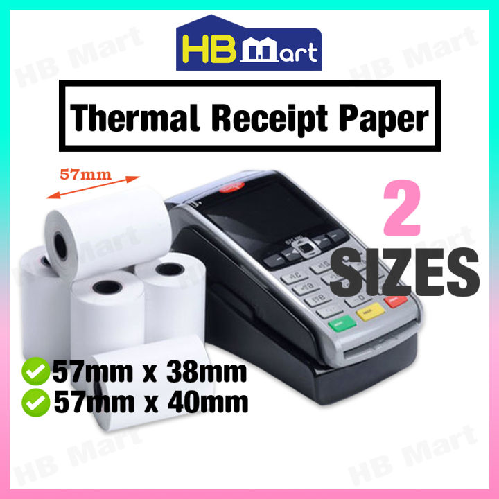 80mm Thermal Paper Thermal Receipt Paper Roll POS Receipt Foodpanda ...