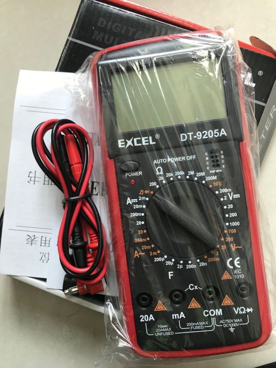 Digital Multimeter Excel DT9205A | Lazada.co.th