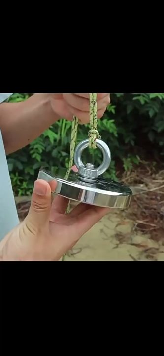 Super Strong Neodymium Salvage Magnet Heavy Duty Fishing Magnet with ...