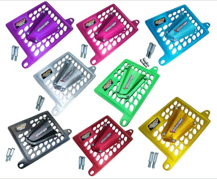 cover radiator tutup radiator cnc almunium maxi airscope veloscope nmax ...