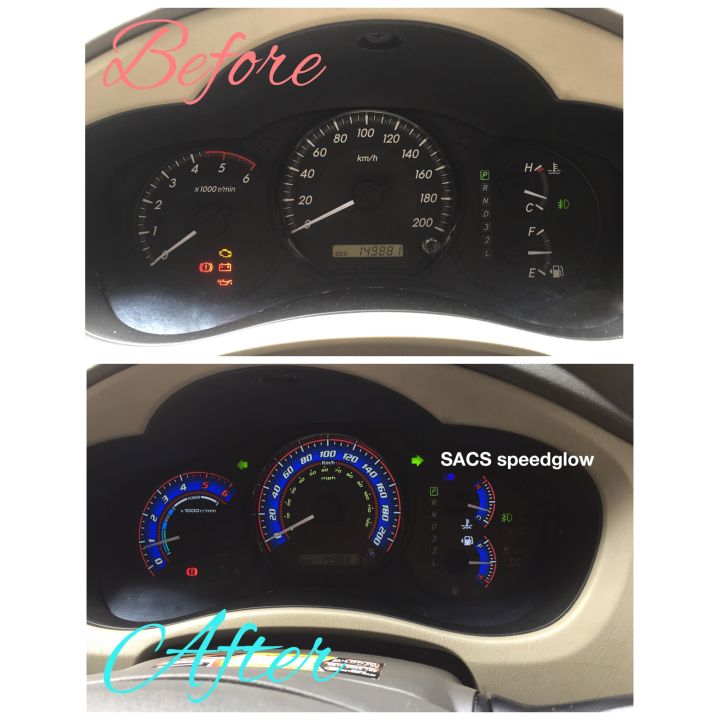 Plat indiglow speedometer hybrid style innova diesel | Lazada Indonesia