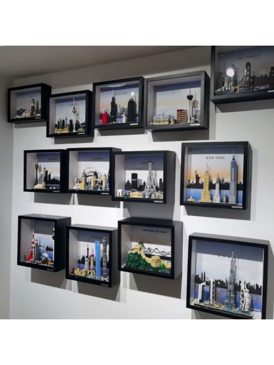 London New York Pairs Dubai Lanmark City Skyline Building Blocks 21052 ...