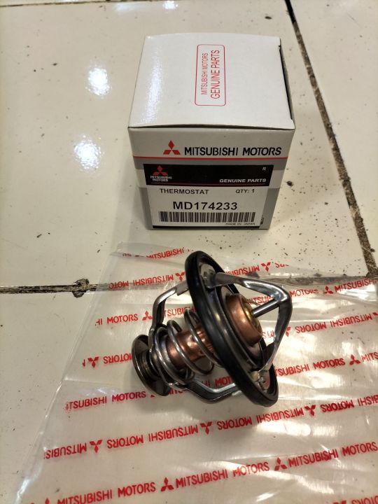 THERMOSTAT MITSUBISHI TRITON 2.5 2500cc PAJERO SPORT MD174233 ORIGINAL ...
