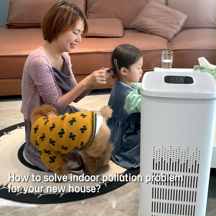 Nobico Air Purifier For Room With UV(CADR 400 m³/h)/Effective Area 80 sqm/6 Stage H13 HEPA ...