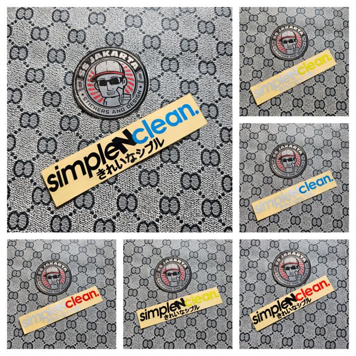 Stiker Sticker SimpleNClean Simple N Clean Cutting | Lazada Indonesia