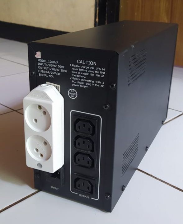 Alat emergency listrik / UPS DAYA 1200 / LISTRIK DARURAT | Lazada Indonesia