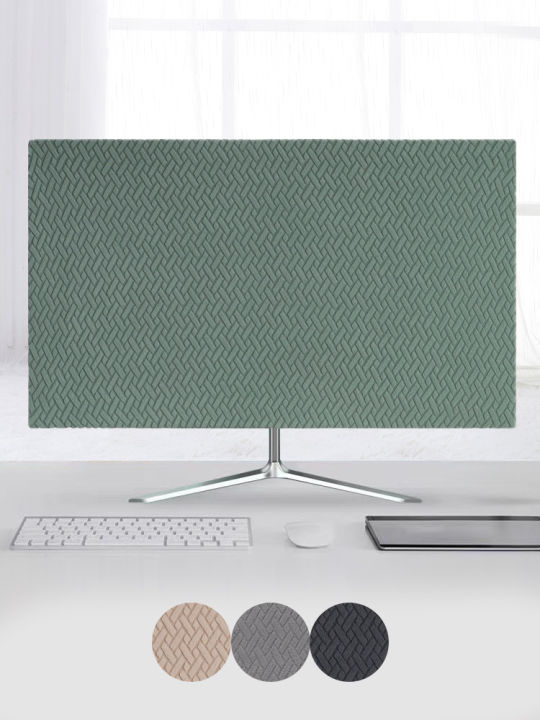 Full Coverage Desktop Computer Monitor Dust Cover Protective Case ...