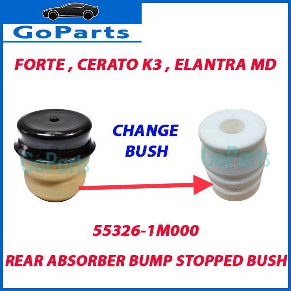 KIA FORTE / ELANTRA MD / CERATO K3 / VELOSTER REAR ABSORBER BUMP ...