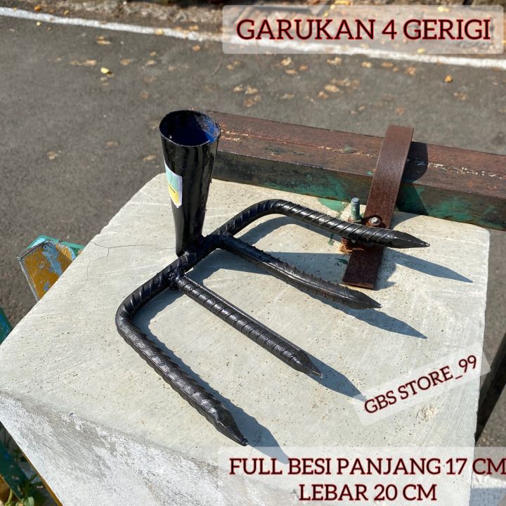 ALAT GARUK SAMPAH FULL BESI BAJA TEBAL - GARUKAN PEMBERSIH SAMPAH ...