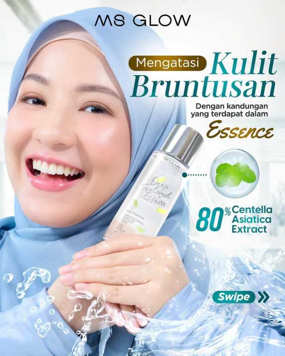 MS GLOW ORIGINAL DEEP TREATMENT ENSSENCE SALMON DNA | Lazada Indonesia
