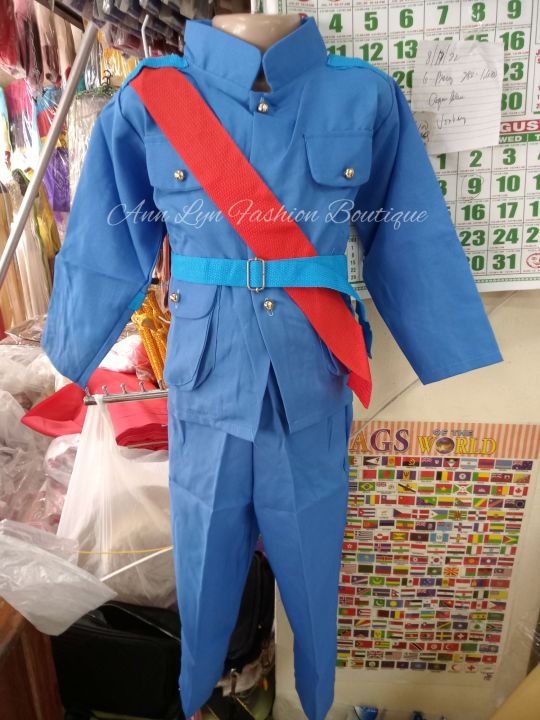 Emilio Aguinaldo Costume for kids Buwan ng Wika | Lazada PH