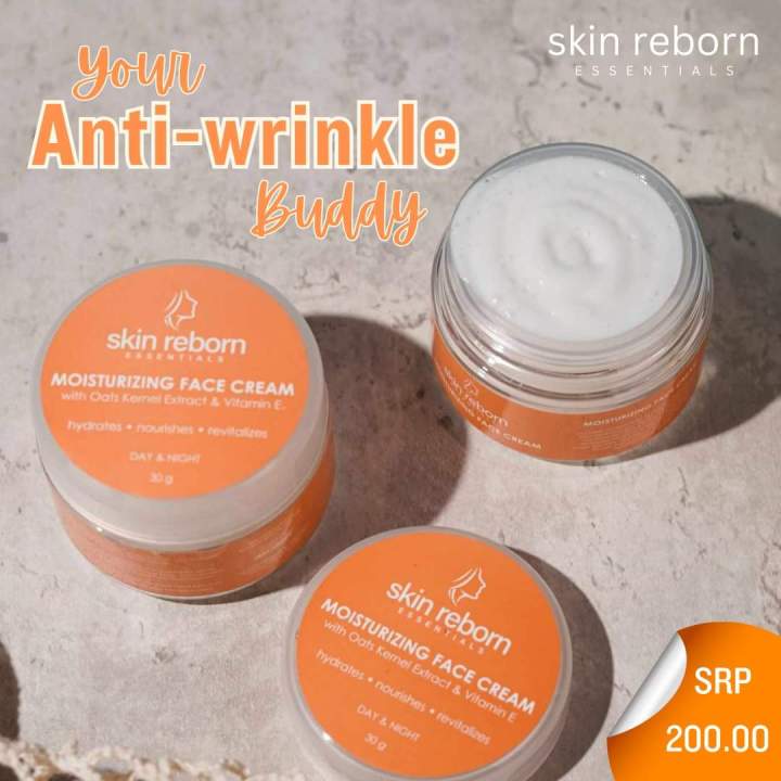 SKIN REBORN MOISTURIZING FACE CREAM 30g Moisturizer | Lazada PH