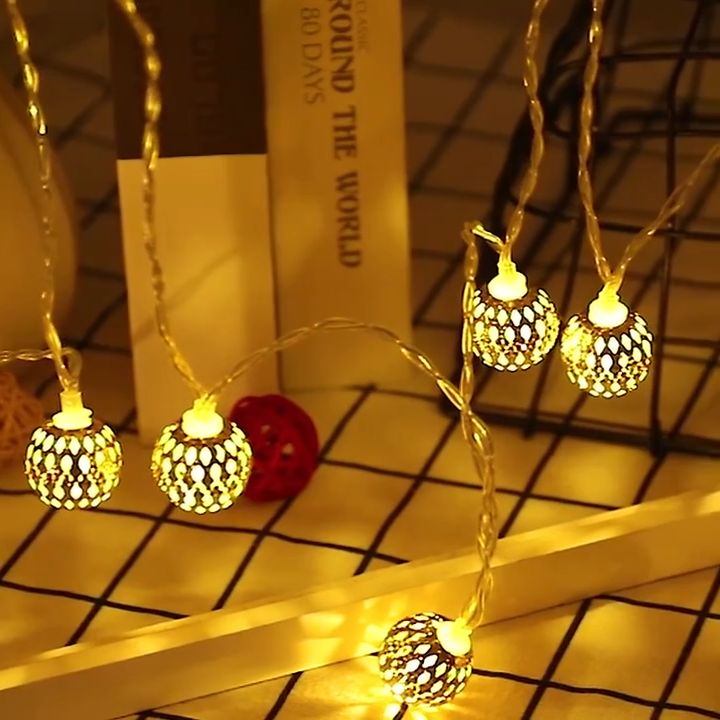 Hari Raya decoration 10M Moroccan 80LED Fairy Lights Hari Raya 2024 ...