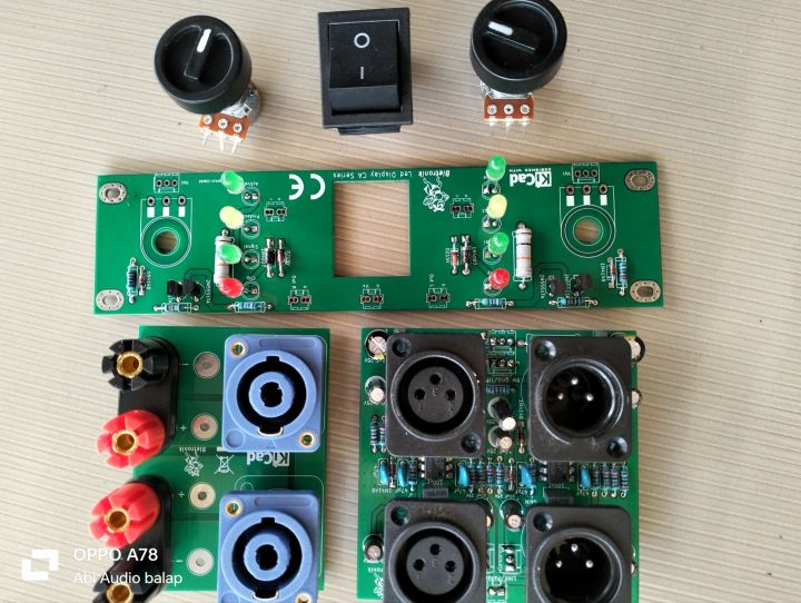 Kit panel depan dan inbal belakang box power amplifier ca 5 ca 10 ca 20 ca 30 berkualitas PCB ...
