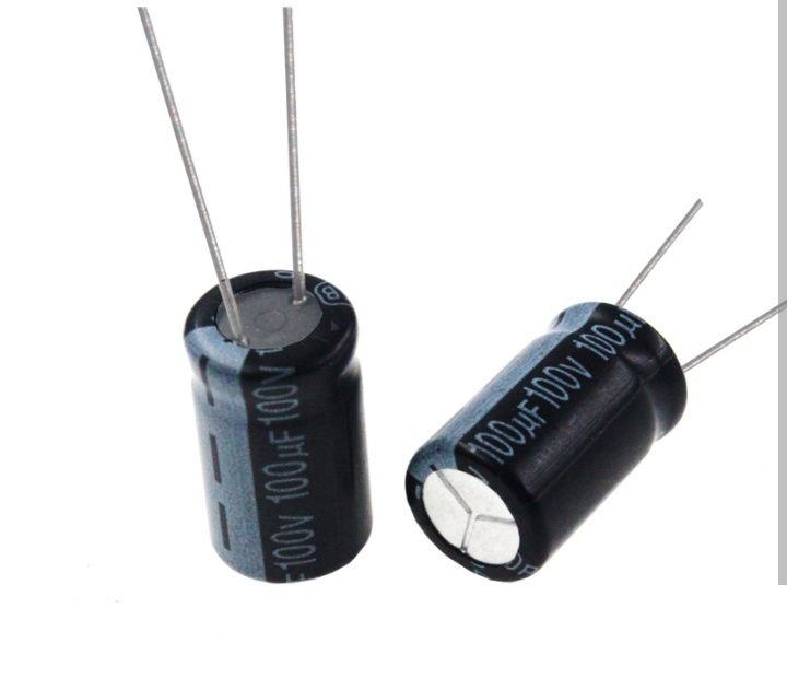 100v 220uf/100v 100uf/100v 47uf/100v 10uf electrolytic capacitors ...