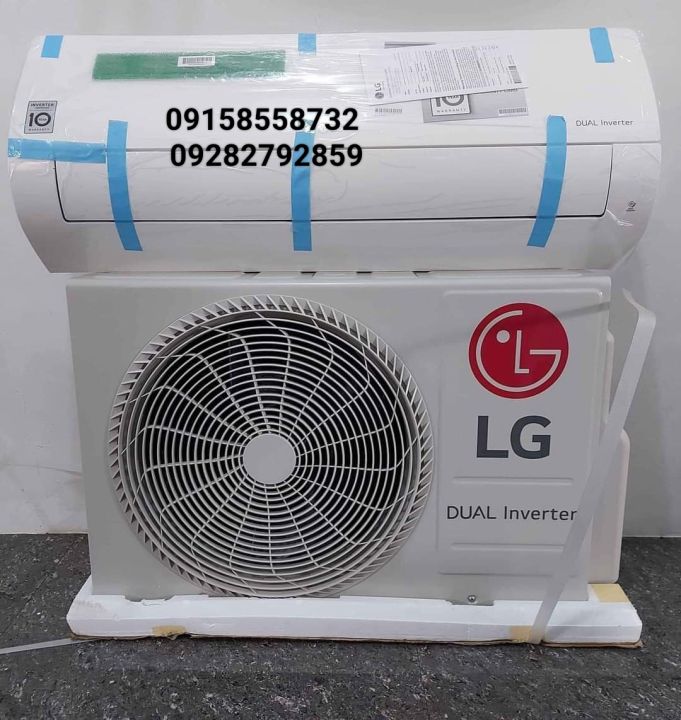 L.G 1.0HP Dual Cool Split Type Inventer Airconditioner | Lazada PH