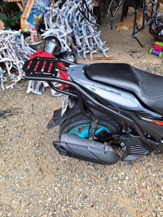 YAMAHA AEROX 155 V2 HEAVY-DUTY TOP BOX BRACKET FOR SALE(POWDER COATED ...