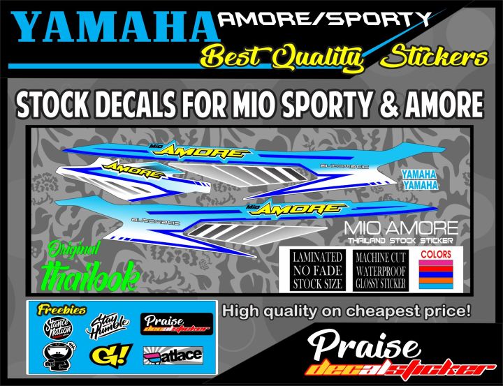 Amore Stock Decals for mio sporty / Mio1 | Lazada PH
