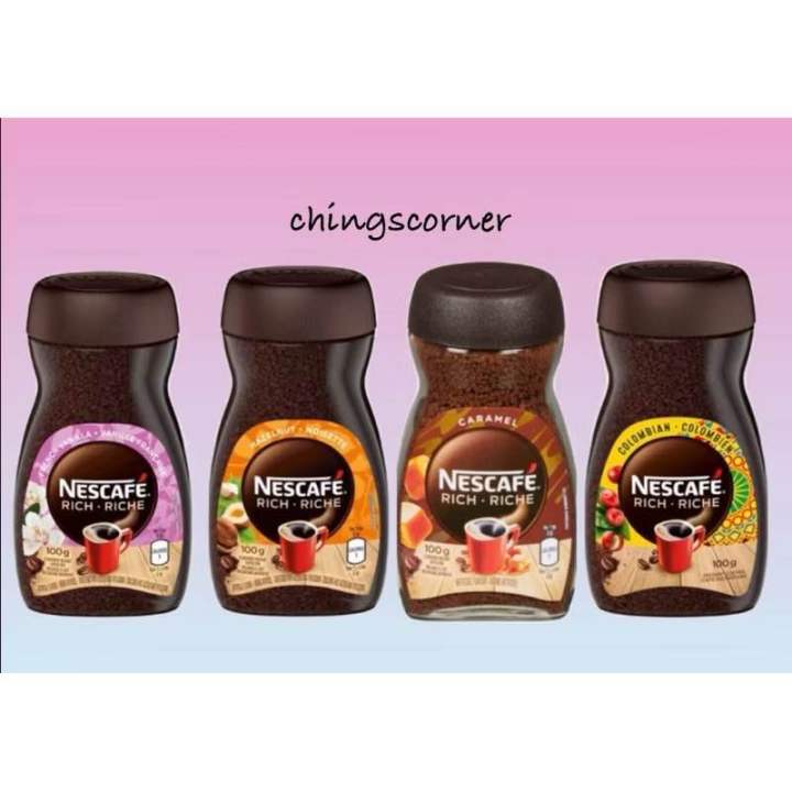 NESCAFE RICH-RICHE INSTANT COFFEE, 100G, CANADA, BB 2026 | Lazada PH