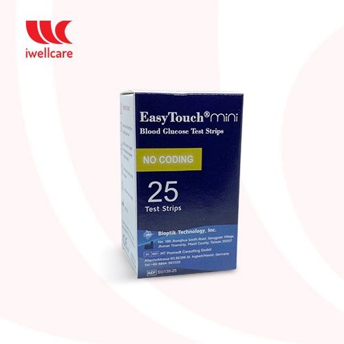 Glucose Strips, EASYTOUCH MINI (25’s) | Lazada PH