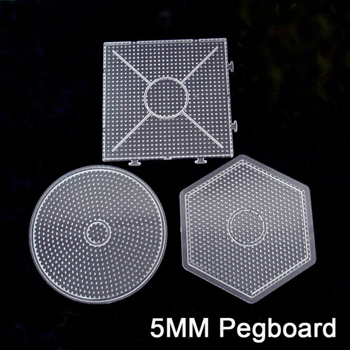 5mm Hama Beads Pegboard Transparent Template Board Pixel Art Puzzle ...