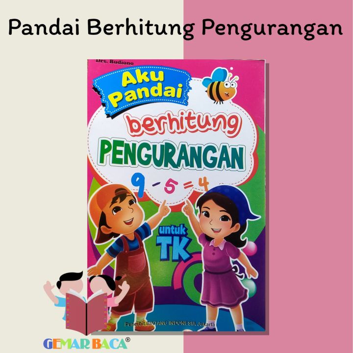 Buku Pandai Berhitung Pengurangan Untuk Belajar Anak TK | Lazada Indonesia