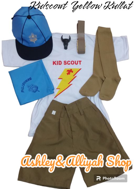 Scouting Set for Kidscout Yellow Kidlat | Lazada PH