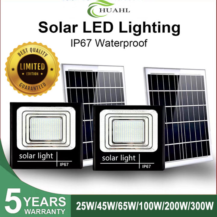 【HUAHL】Solar Lights Outdoor Original Solar Light Ip67 Original Solar ...