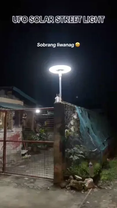 [Free shipping]500000W UFO solar street light outdoor waterproof IP67 heavy duty Outdoor ...