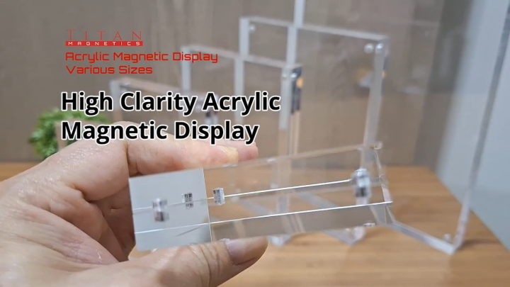 Acrylic Magnetic Photo Frame Table Top Standing – 2R, 3R, 4R, 5R, 6R ...