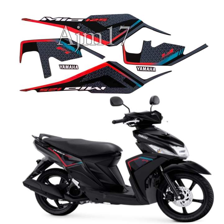STIKER STRIPING MIO M3 2022 HITAM | Lazada Indonesia