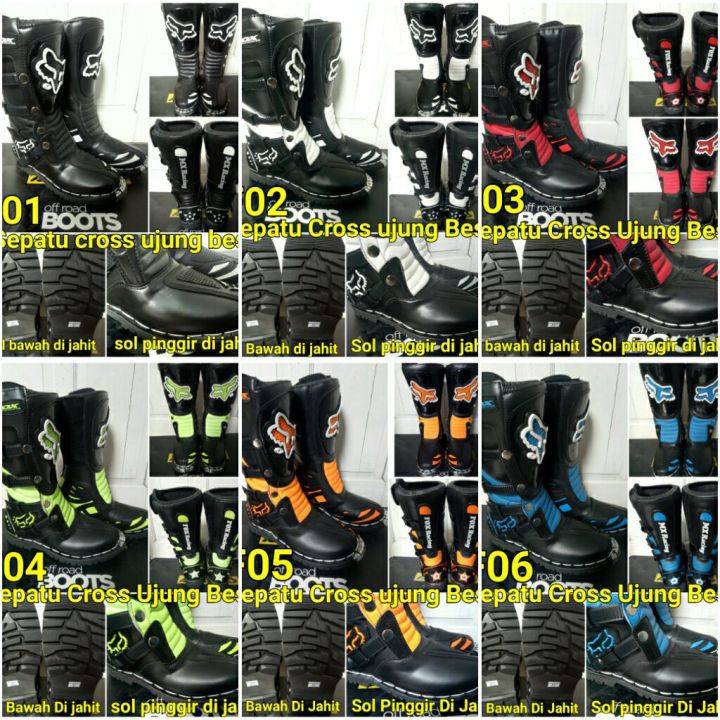 PROMO!! sepatu trail ujung besi sepatu cross sepatu adventure sepatu ...