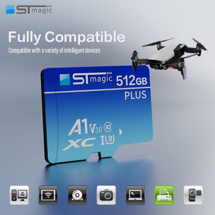 STmagic Micro SD Card Memory Card Class 10 32GB 64GB 128GB 256GB U3 4K ...