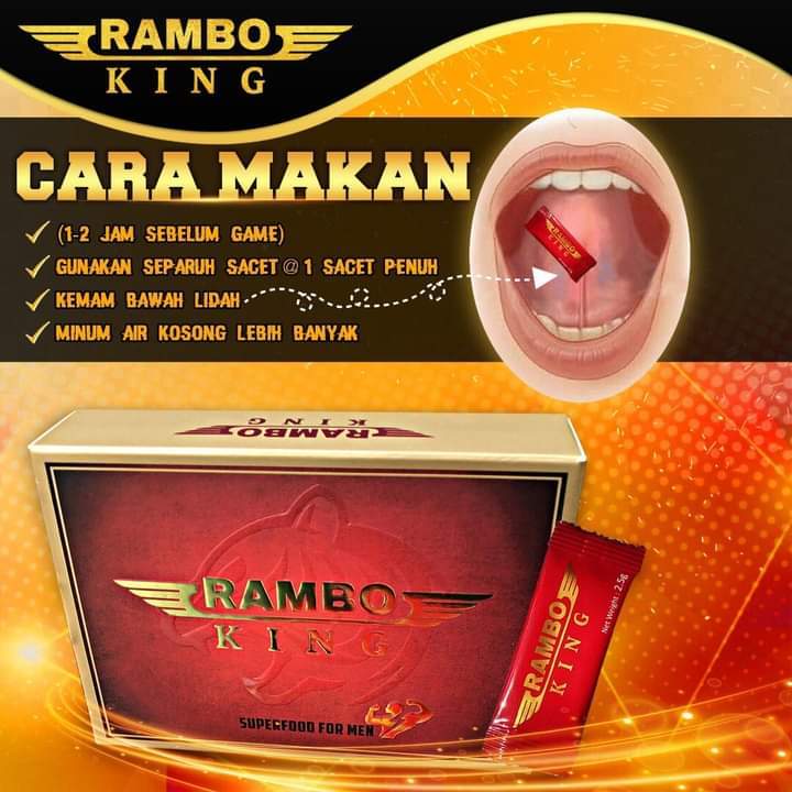 1 SACHET RAMBO KING ORIGINAL DARI HQ | Lazada