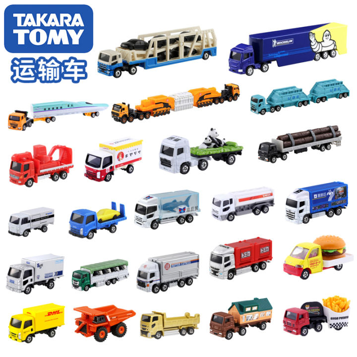 Tomica Tomica Red and White Box Alloy Car Model Toy Van Long Car Truck ...